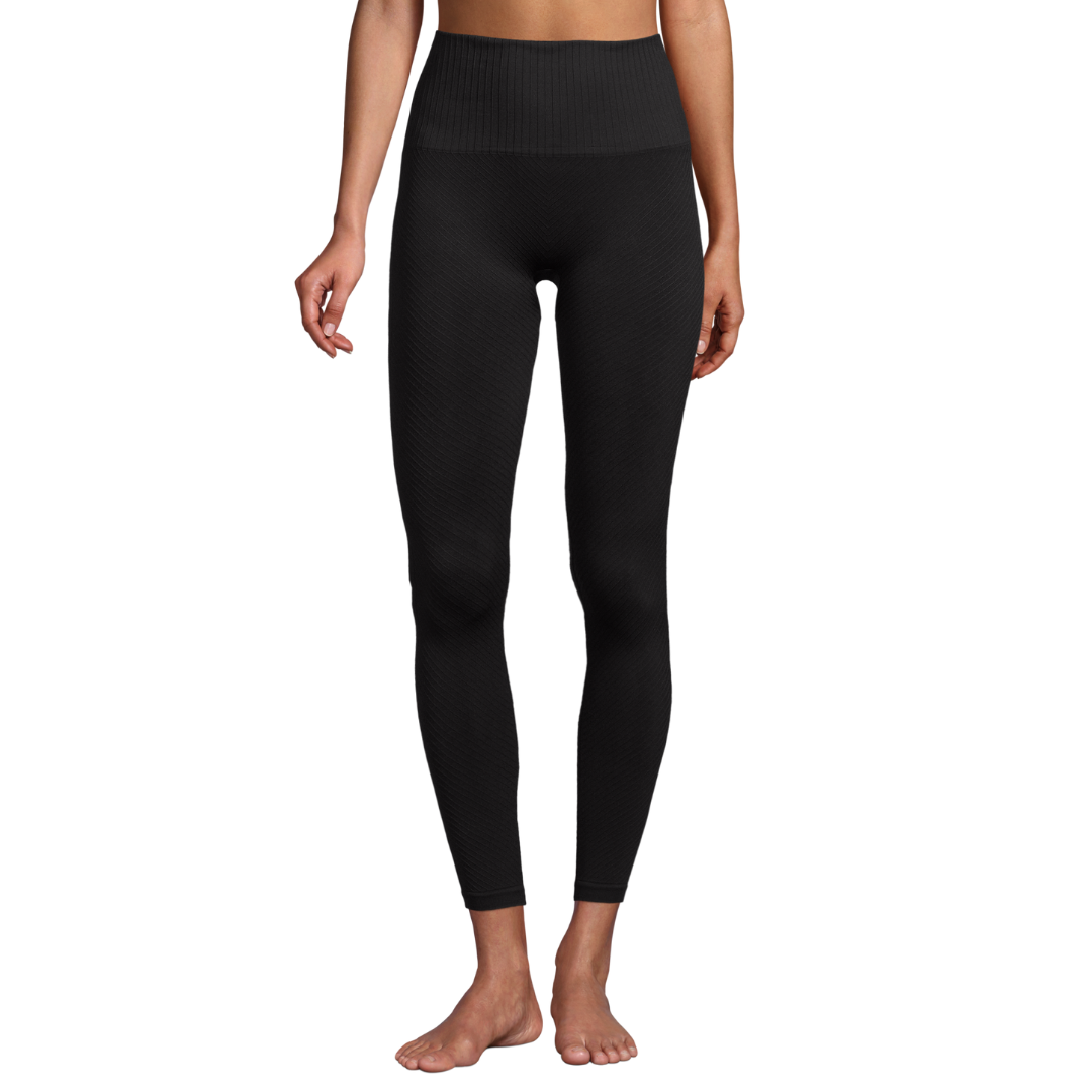 Seamless Graphical Rib High Waist Tights | Casall