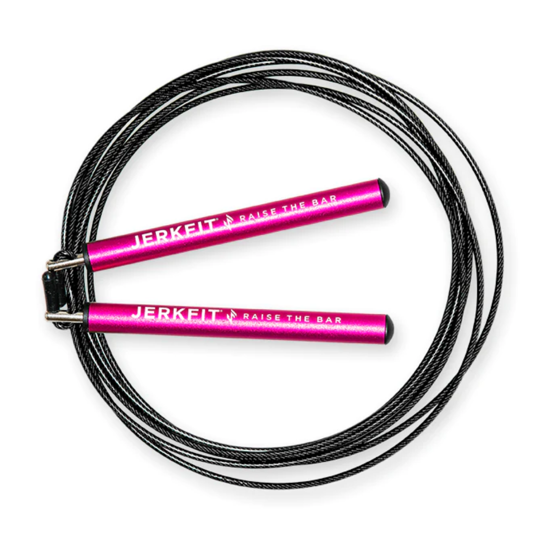 Omega Speed Rope, Pink/Black | JerkFit