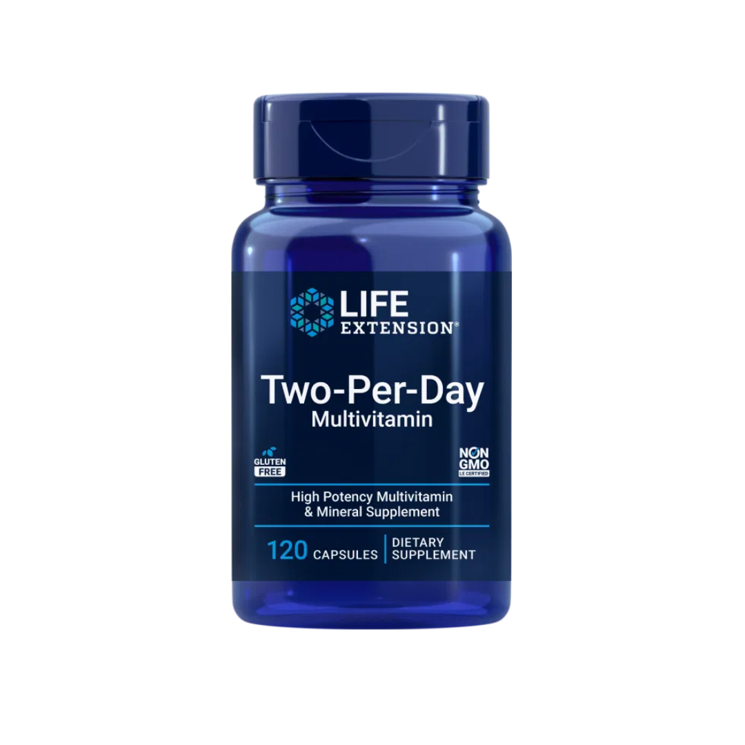 Life Extension Two-Per-Day säästöpakkaus 120 kaps.