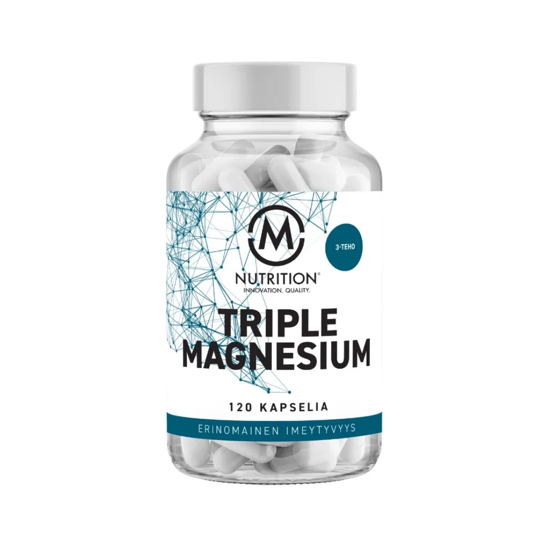 M-Nutrition Triple Magnesium 120 kapselit