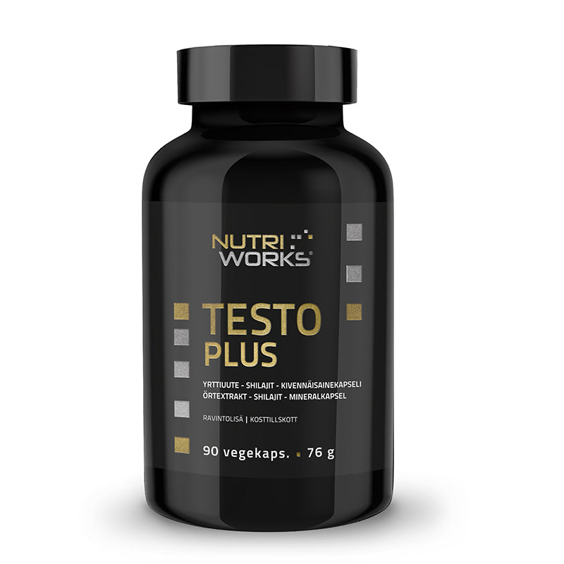 Testo PLUS 90 vegekaps. | Nutri Works