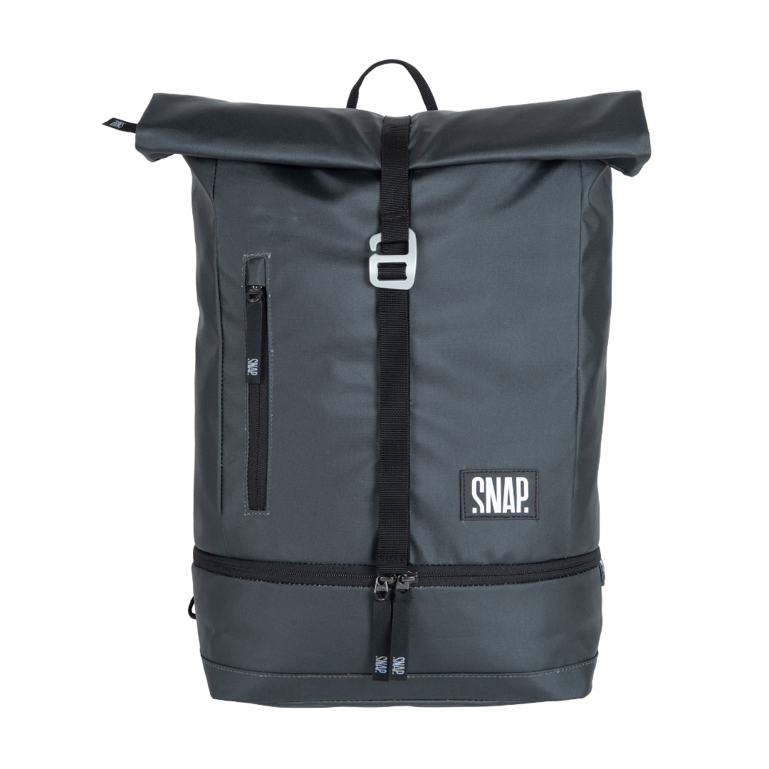 SNAP Roll Top 17L, Light Black roll top reppu